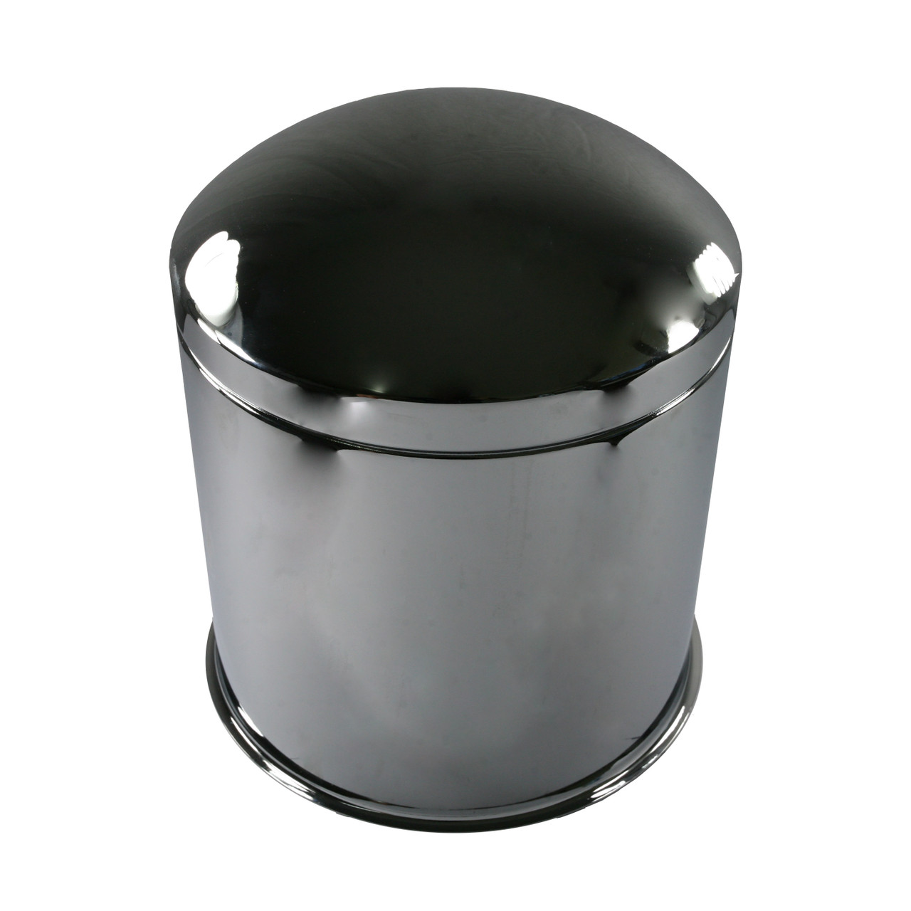 285mm PCD, Chrome Axle Cover With Removable Hubcap