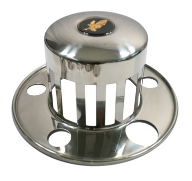 Stainless Steel Axle Cover – Rear for 6 stud