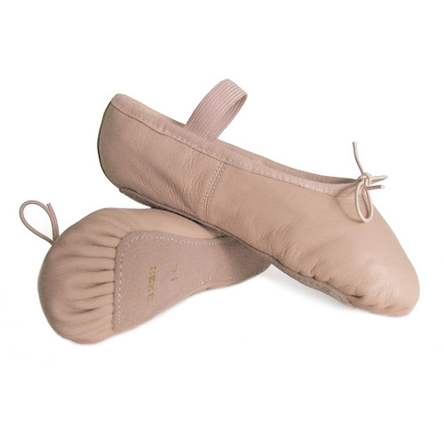 Dance Direct leather ballet shoes for toddlers and children