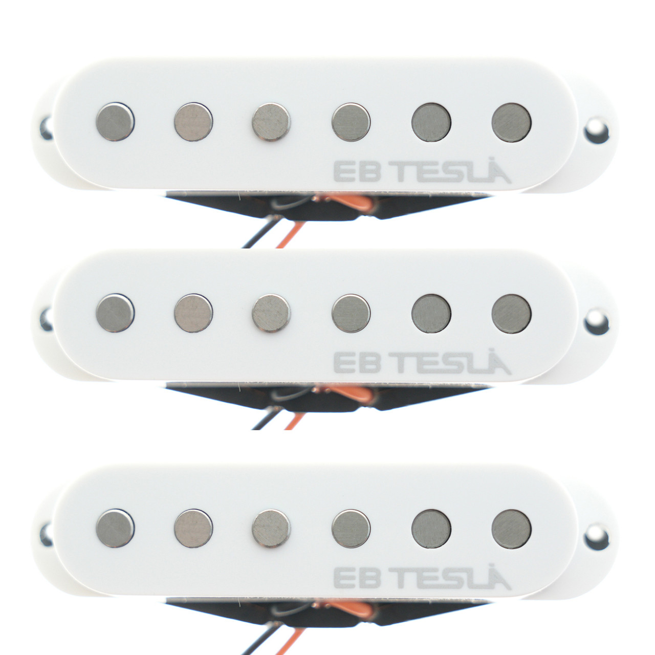 EB Tesla STS SET Pickups White - SV Guitars