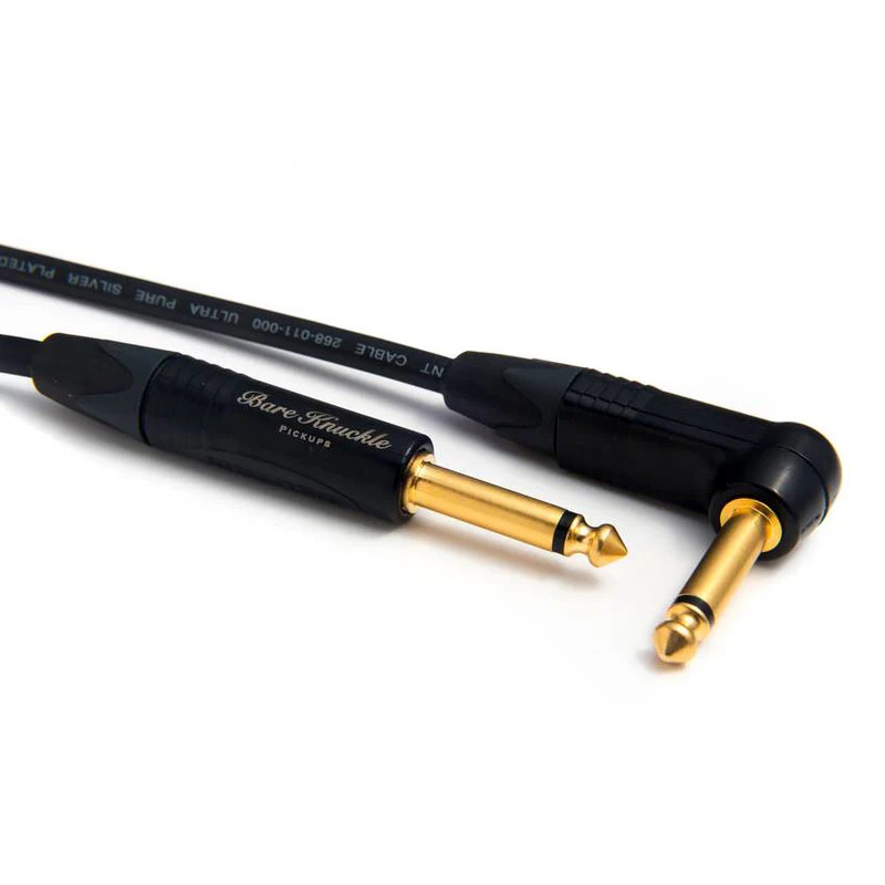 Bare Knuckle/VDC Guitar Cable - 20ft Straight Jack to Angled Jack