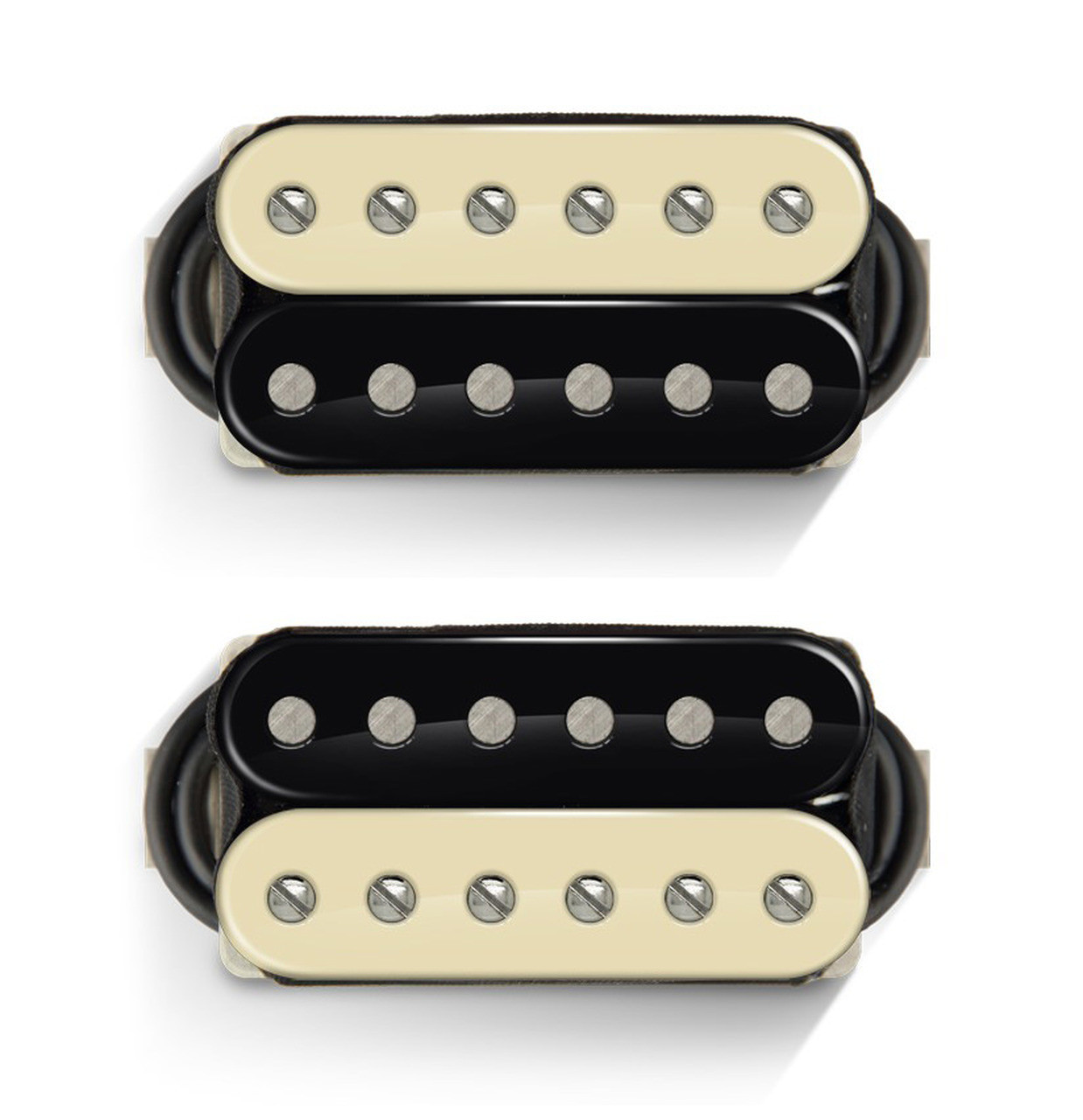 Bare Knuckle 6 ST Warpig SET Open Zebra - Nickel Screw - SV Guitars