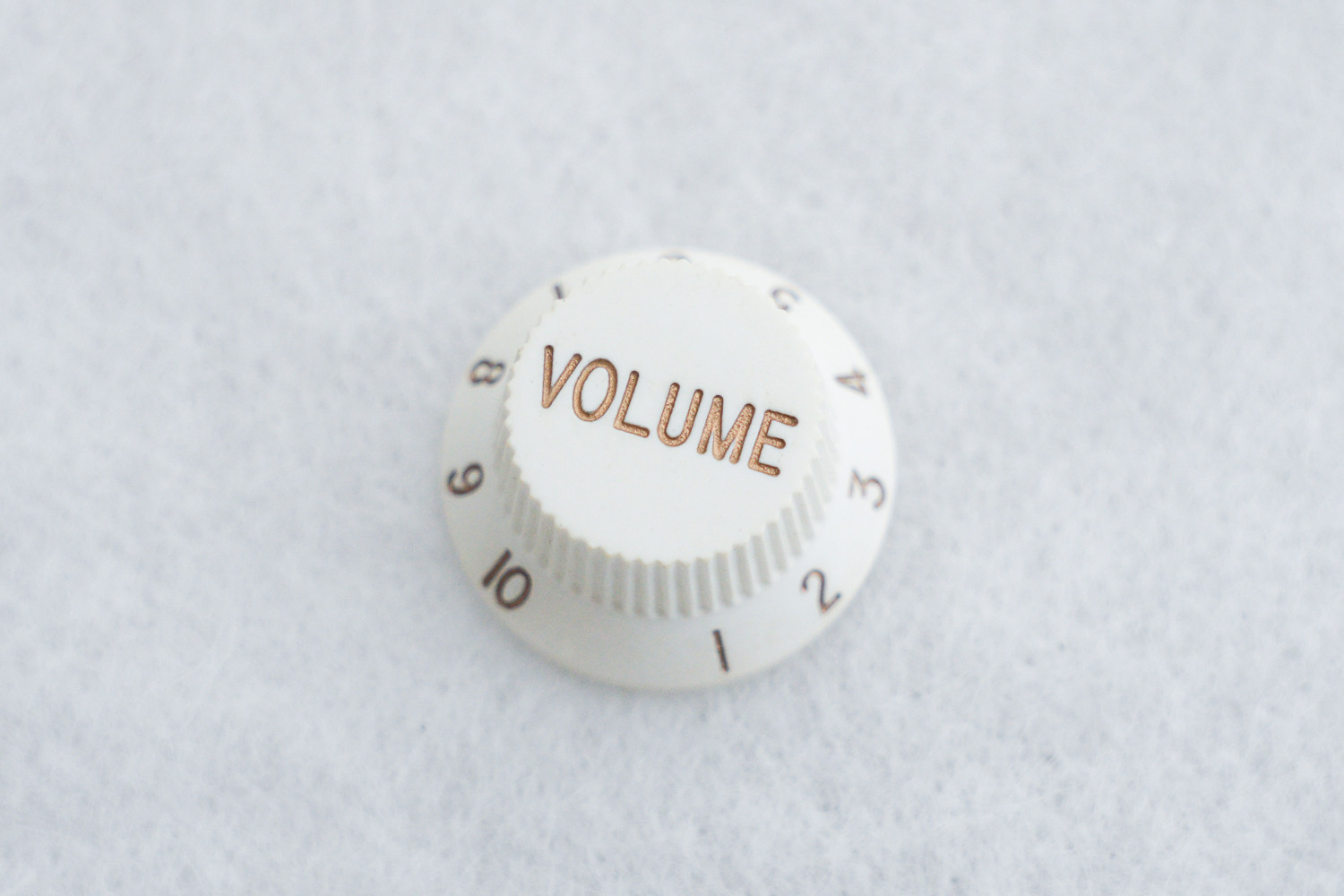 Tone Drive Volume Knob White - SV Guitars
