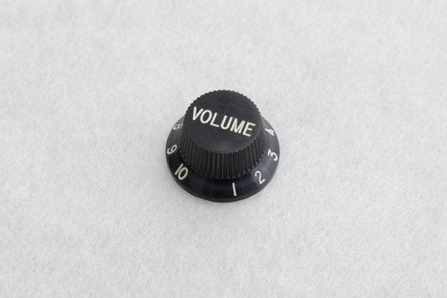 Tone Drive Volume Knob Black - SV Guitars