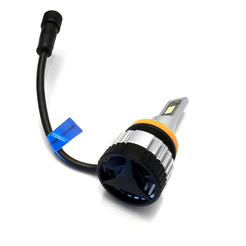 H11 (H8/H9) CANBUS X7 2-sided 14000lm 90W CSP LED kit, cooling fan ...