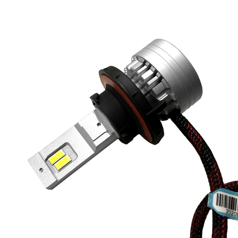 H13 (9008) X9S CANBUS H/L 2-sided 20000lm 90W FCiP LED kit, cooling fan ...