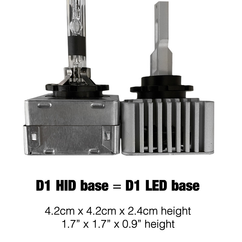 D1S/D1R HID to D1S/D1R 16000lm 70W PL02 Canbus LED Conversion Kit - Use ...
