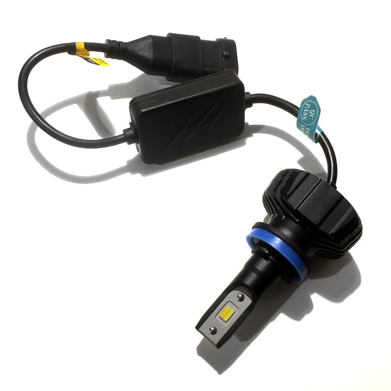 H11 (H8/H9) S1D 9000lm 40W LED kit with DUAL COLOR LED, fanless w ...