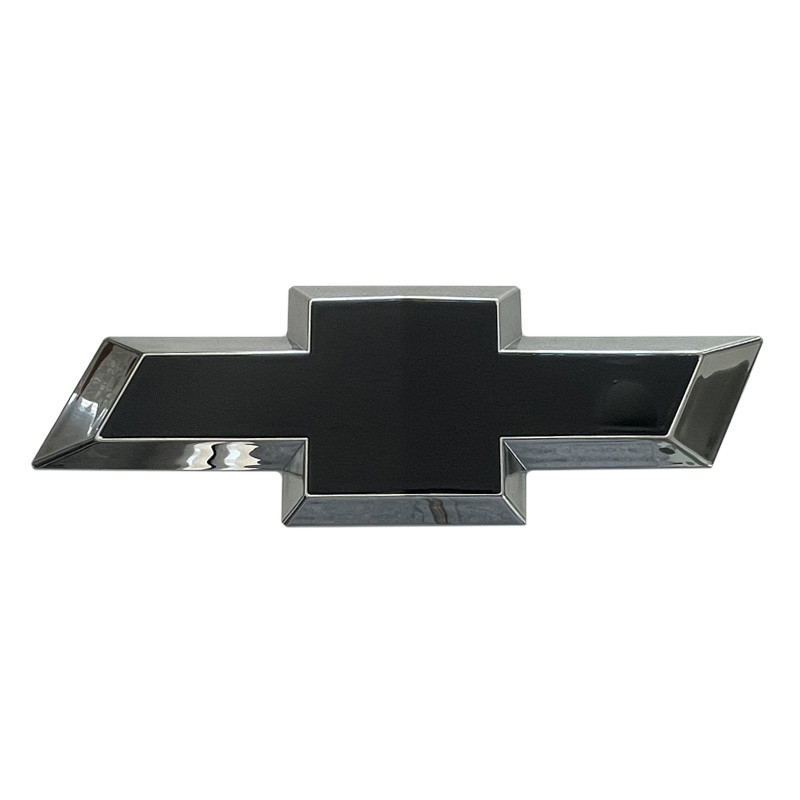 Chevy Dynamic Moving LED 27.2cm x 9cm LARGE Black Chrome Plastic Badge ...
