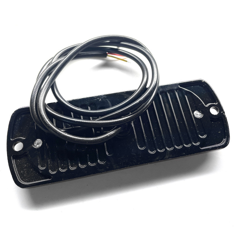 4.5" LED Tow Truck Dual Row Warning Light with 18 vertical alternating ...