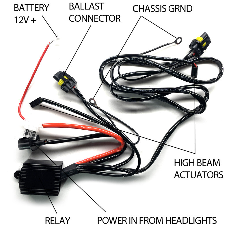Hid Relay Harness Diagram