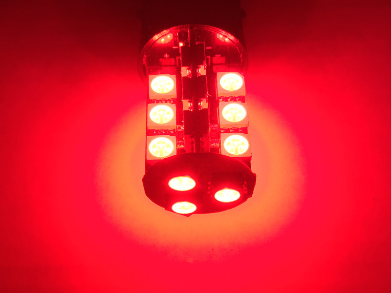 3157 5W Red/Red LED bulb - 1pc | HID Vision Canada - LED & HID Lights ...