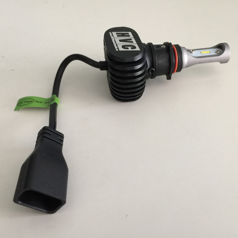 P13 (P13W, PSX26) S1 8000lm LED Headlight kit, fanless with built-in ...