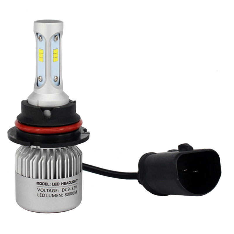 9007 H/L 3-sided S2 16000lm CSP LED kit, cooling fan, built-in LED ...