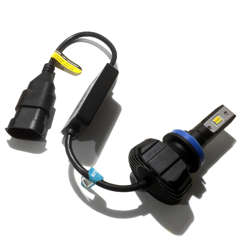 H11 (H8/H9) S1D 9000lm 40W LED kit with DUAL COLOR LED, fanless w ...