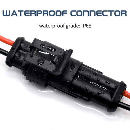 2-Pin Connector Quick Connect Waterproof Connector Set | HID Vision Canada