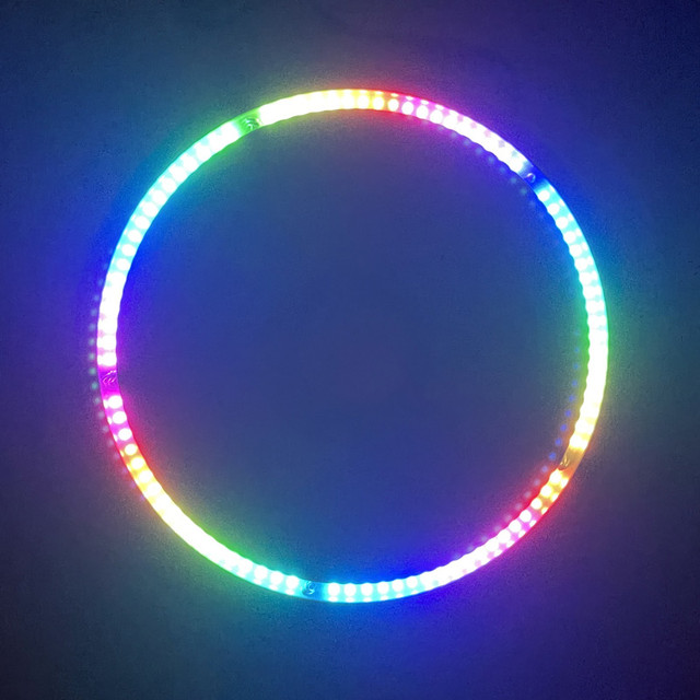 Jeep Wrangler Spare Tire Dynamic Rgb Led Wheel Light Brake Light
