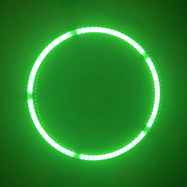 Jeep Wrangler Spare Tire Dynamic RGB LED Wheel Light + Brake Light ...