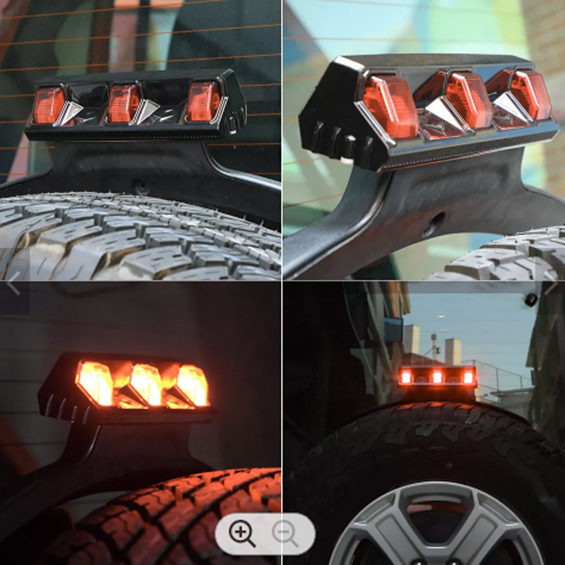 2018+ Jeep Wrangler JL Jeep Wrangler Unlimited JL LED High Mount 3rd ...