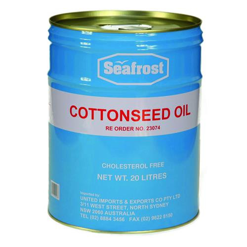 Cottonseed Oil 15ltr MOI Box - Burdekin Distributors