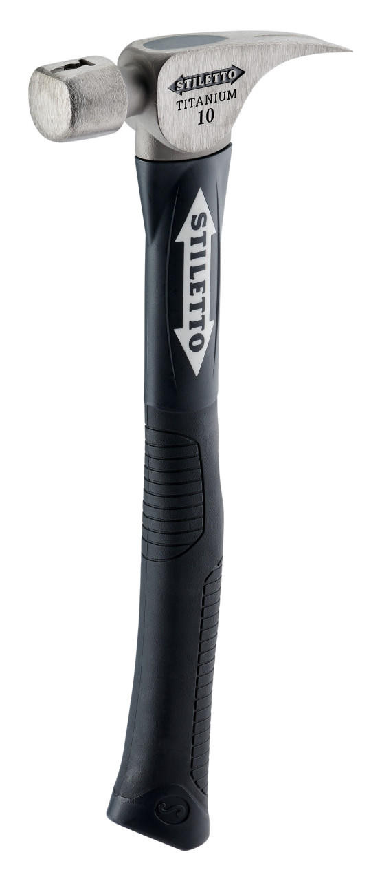 STILETTO 10oz Smooth Curved 14 1 2 Titanium Fiberglass Handle FH10C F