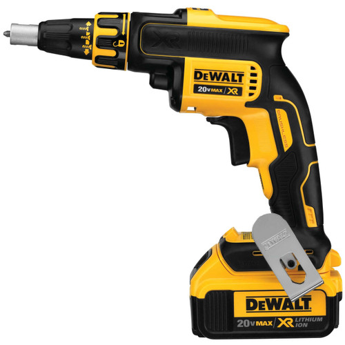 DEWALT 20V MAX XR Brushless Drywall Screwgun Kit DCF620M2