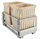 Rev-A-Shelf Aluminum Bottom Mount Wire Hamper CH-241419-RM-211