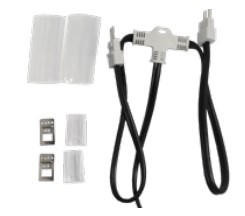 Brillance Strip Light “T” Power Feed Connector Kit BRI-SL-A-T