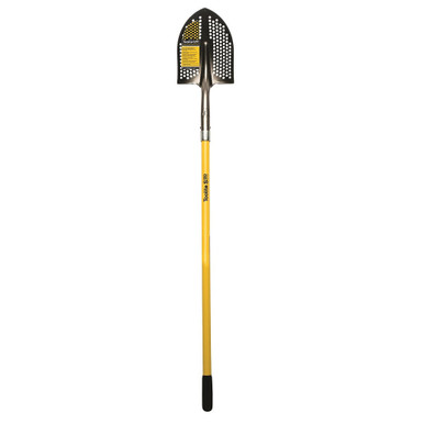 Seymour Midwest Mud Muck Toolite 2 Round Point Shovel 48 Yellow Fiberglass Handle 49500