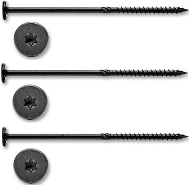 Big Timber WTX WAFER HEAD LAG SCREW 25PC Bucket