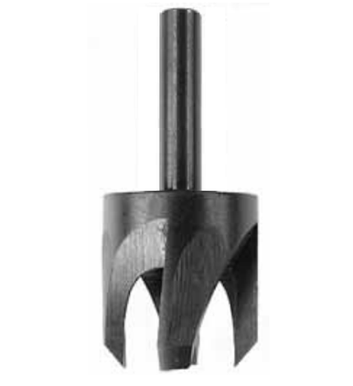 WL Fuller 1/4" Shank Standard Plug Cutters 1/4" - 16mm