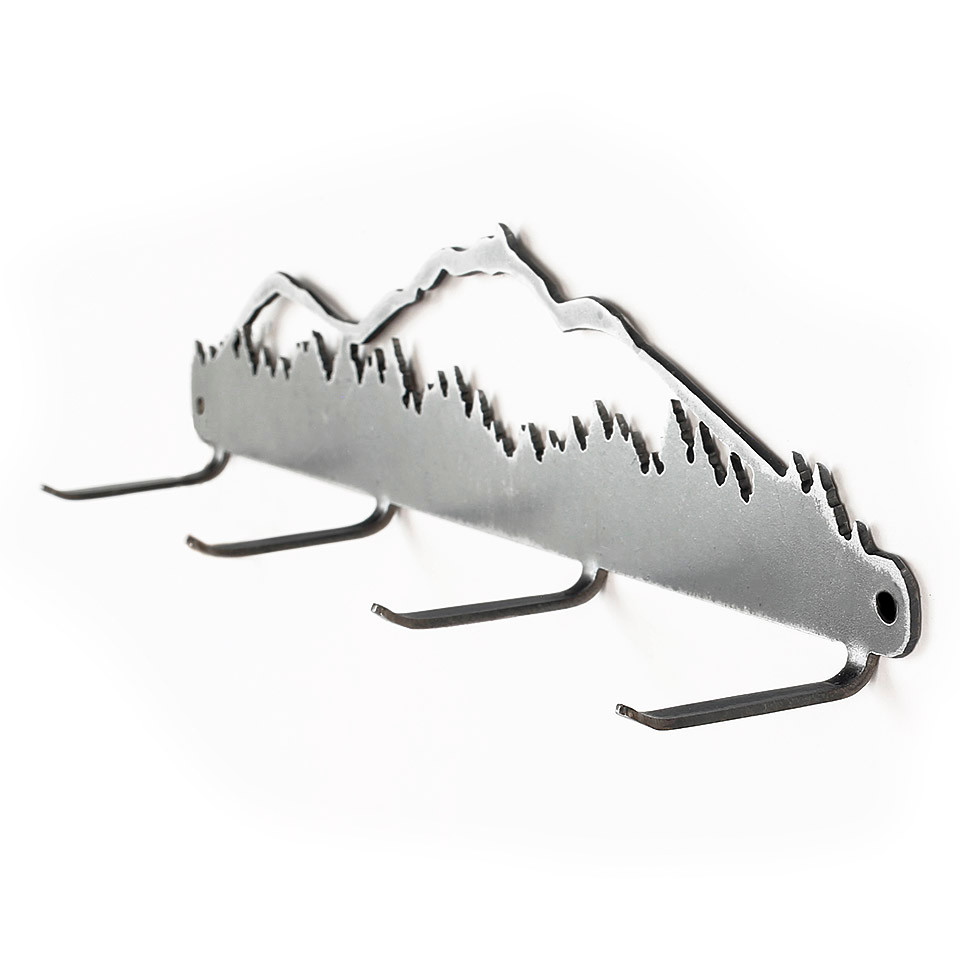 Jay Peak Metal Key Rack by Vermont Metal Goods