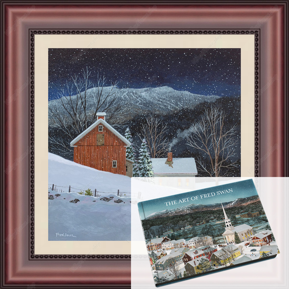 Fred Swan Book - The Art of Fred Swan - Coffee Table Book
