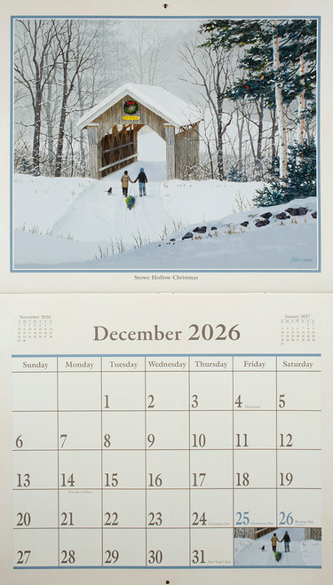 2026 Fred Swan Artist Calendar | Village Frame Shoppe & Gallery
