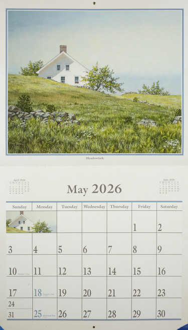 2026 Fred Swan Artist Calendar | Village Frame Shoppe & Gallery