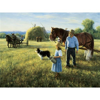 Haying Time - Village Frame Shoppe & Gallery