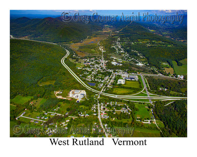 Greg Cromer West Rutland from Village Frame Shoppe, St. Albans, Vermont