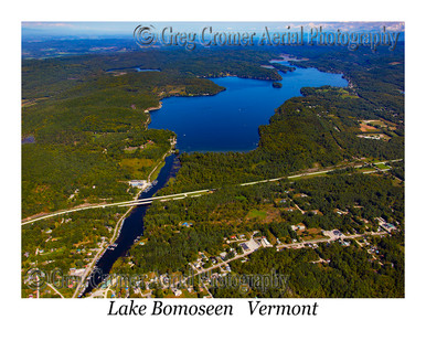 Greg Cromer Lake Bomoseen from Village Frame Shoppe, St. Albans, Vermont