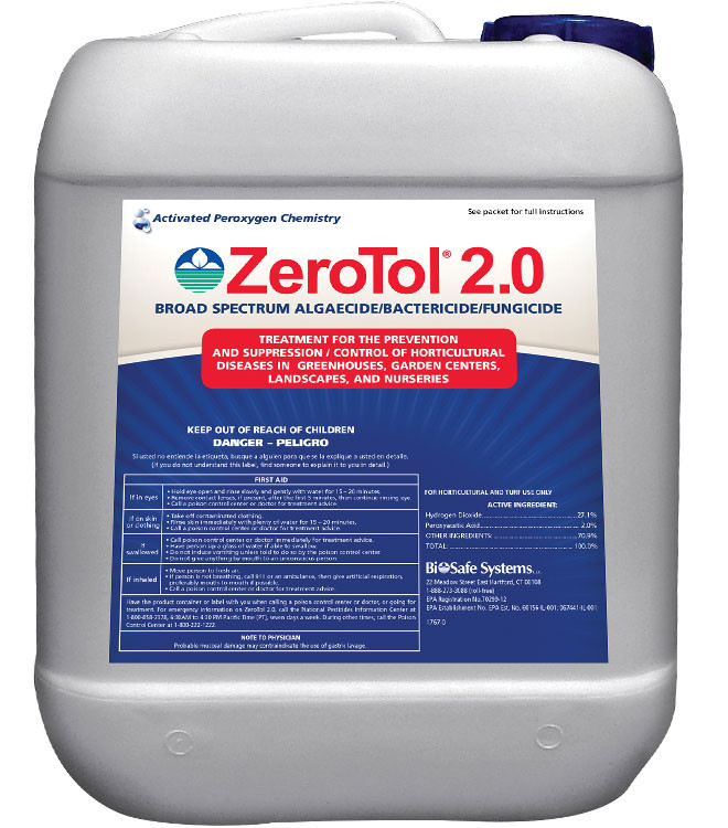 ZeroTol 2.0 - 2.5 gal - New England Hydroponics