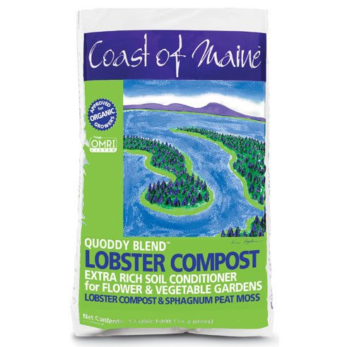 Coast of Maine Lobster Compost Quoddy 1cf - New England Hydroponics