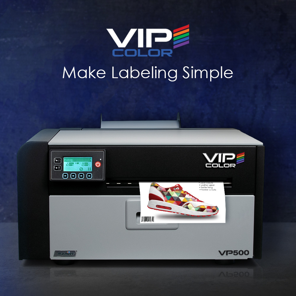 VIPColor VP500 Memjet Color Label Printer - New