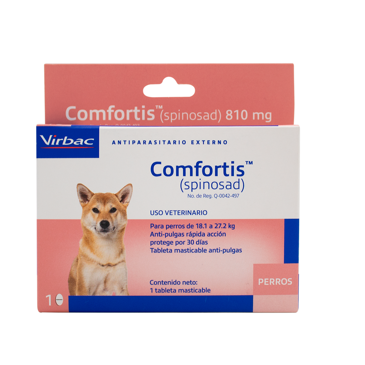 COMFORTIS/810 MG-1 TABLETA - Virbac B2B - Mexico Production