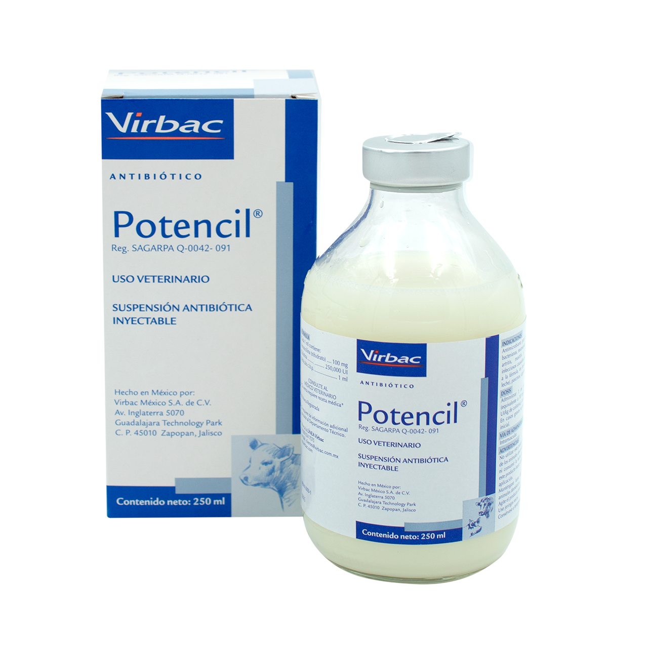 POTENCIL/250ML - Virbac B2B - Mexico Production