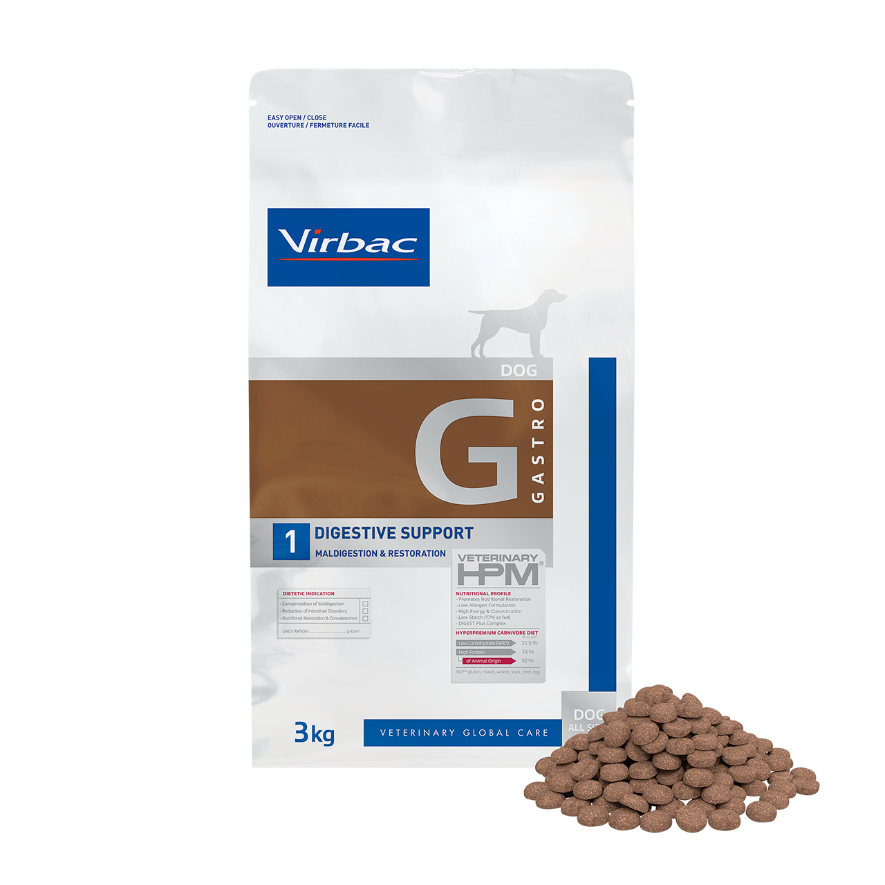 DOG DIGESTIVE SUPPORT/3KG - Virbac B2B - Mexico Production