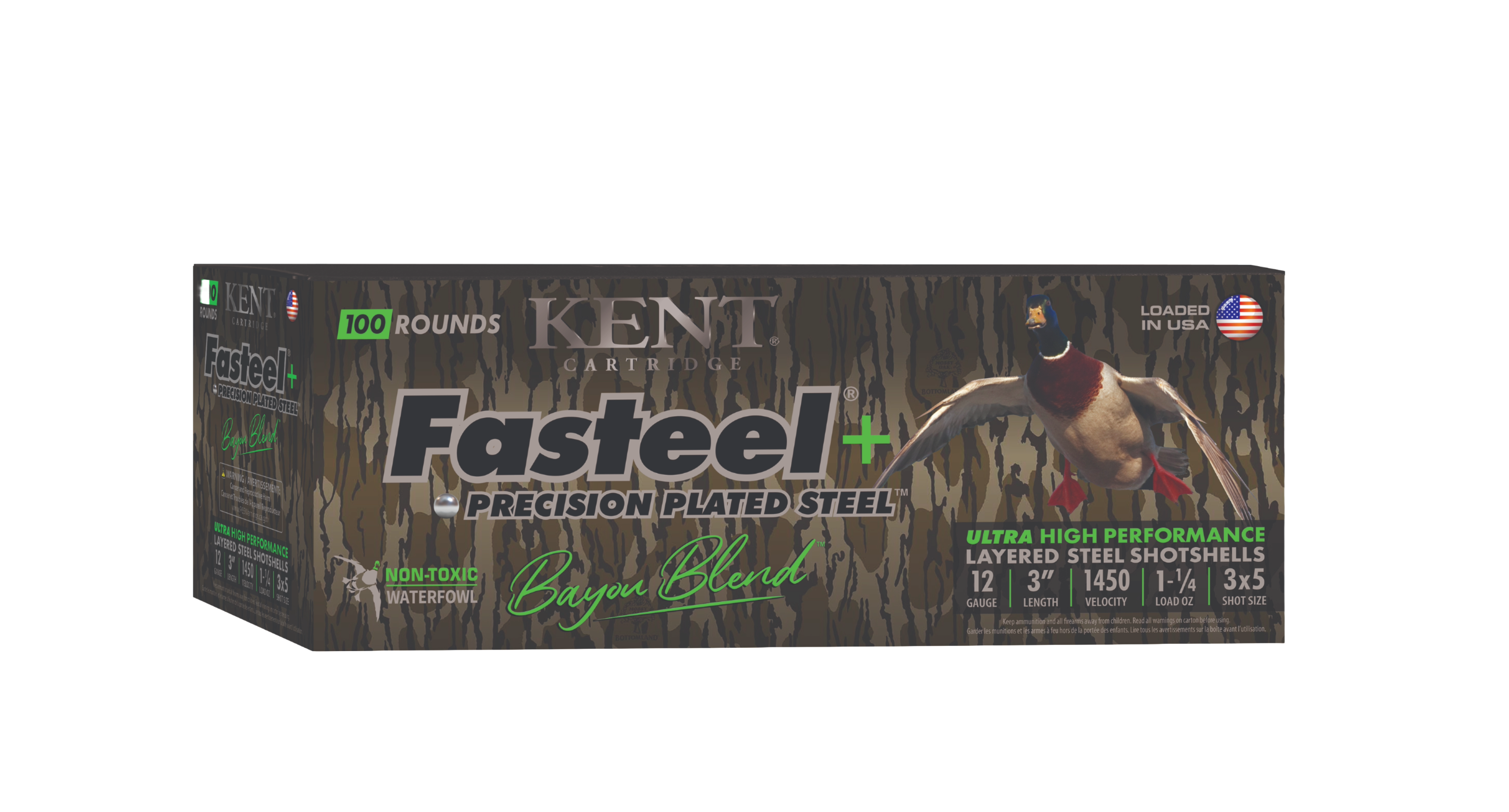 Kent Cartridge Introduces Fasteel+ Bayou Blend. - Kent Cartridge