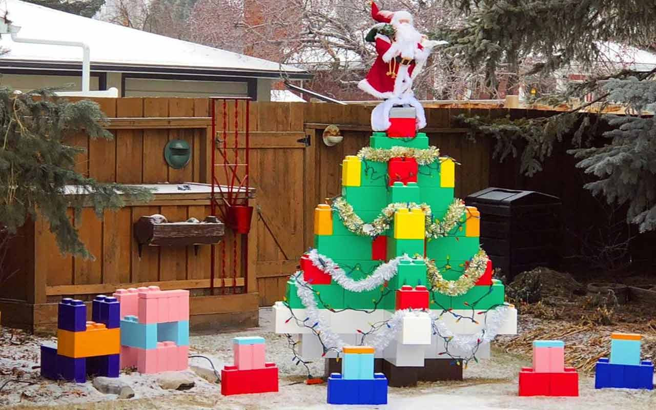 Giant Building Block Christmas Tree | EverBlock
