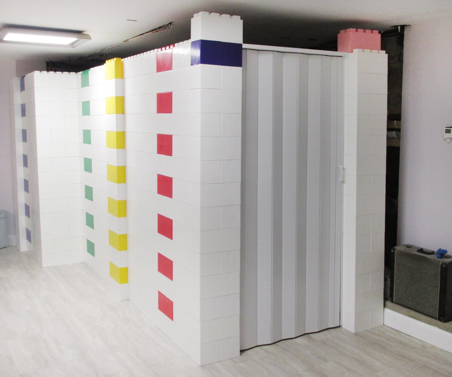 Wall Kit With Door - Modular Giant Play Blocks | EverBlock Systems