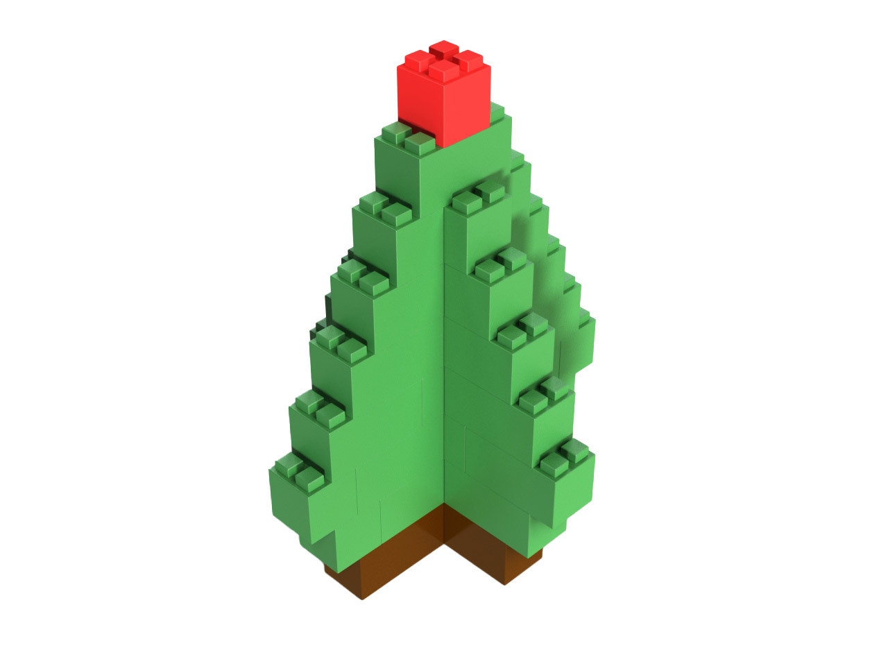 Giant Building Block Christmas Tree | EverBlock