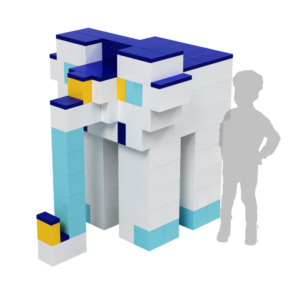 Small Starter Kit - Jumbo Sized Play Blocks |EverBlock Systems