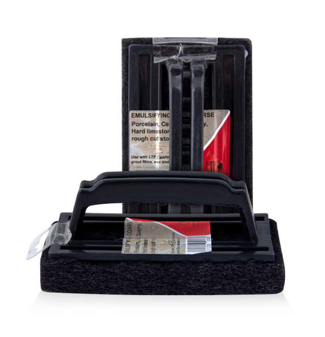 LTP Black Emulsifying Pad (Coarse) with Handle